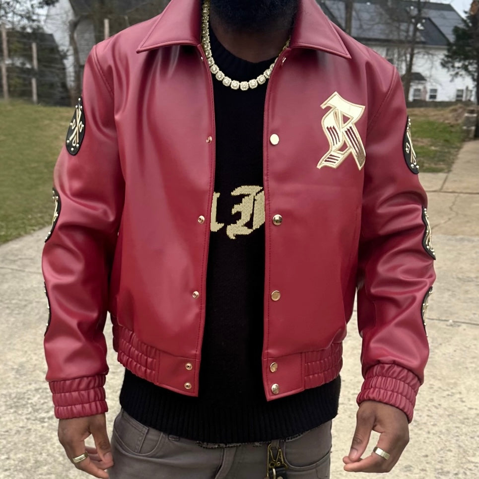 The Wonder Jacket - Limited Edition Red Leather | ULLORUM